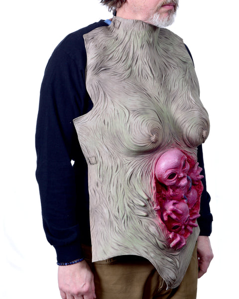 Alien Momma giving birth to baby Aliens monster shirt. - Zagone Studios ...