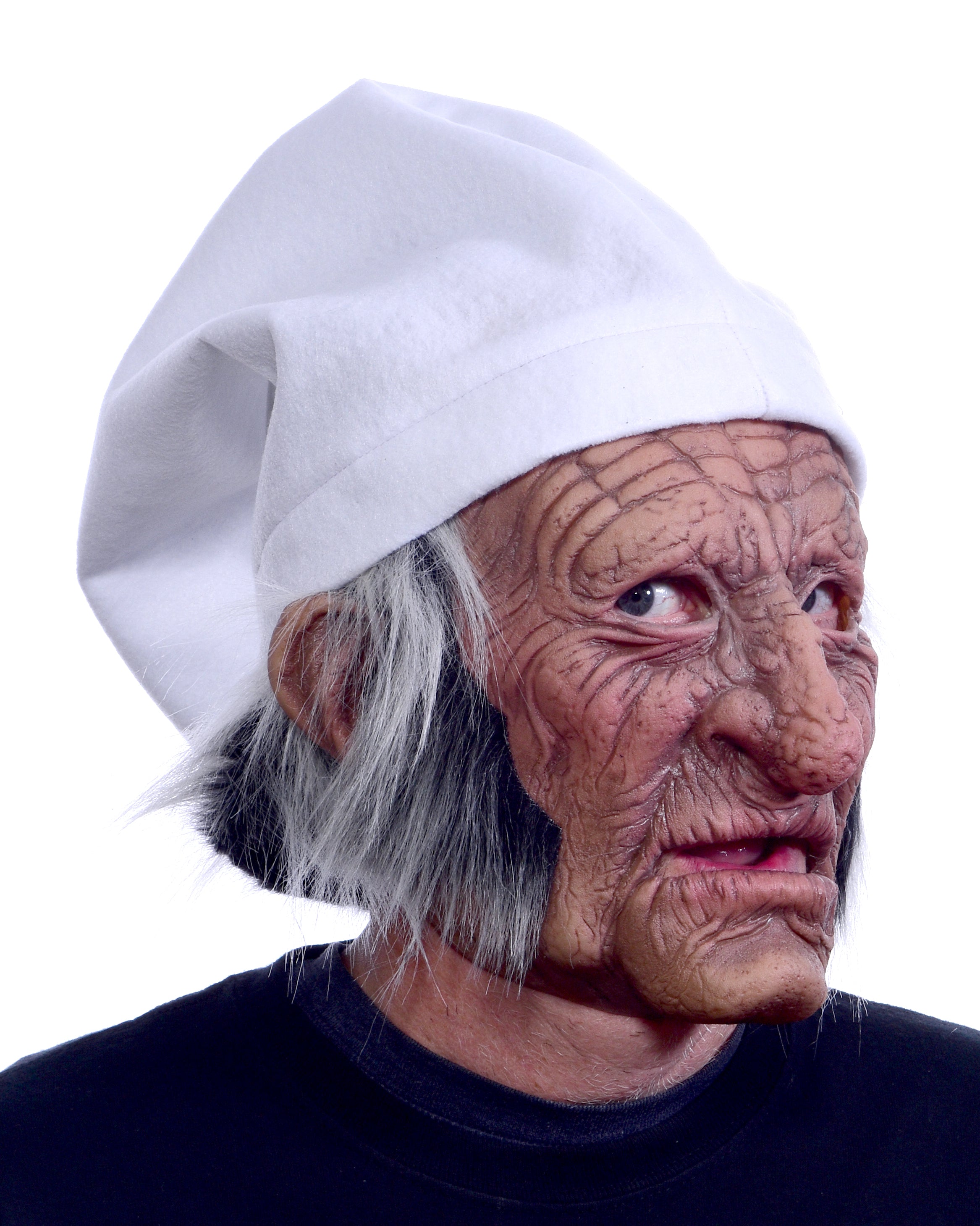 Scrooge a full face mask with moving mouth, old man Scrooge mask ...