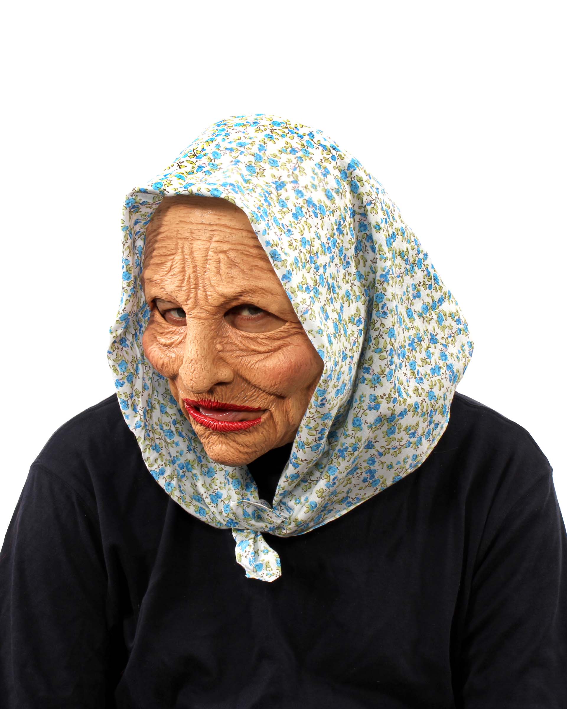 Grand Ma, Grandma Female Old Lady Character Latex Face Mask - Zagone ...