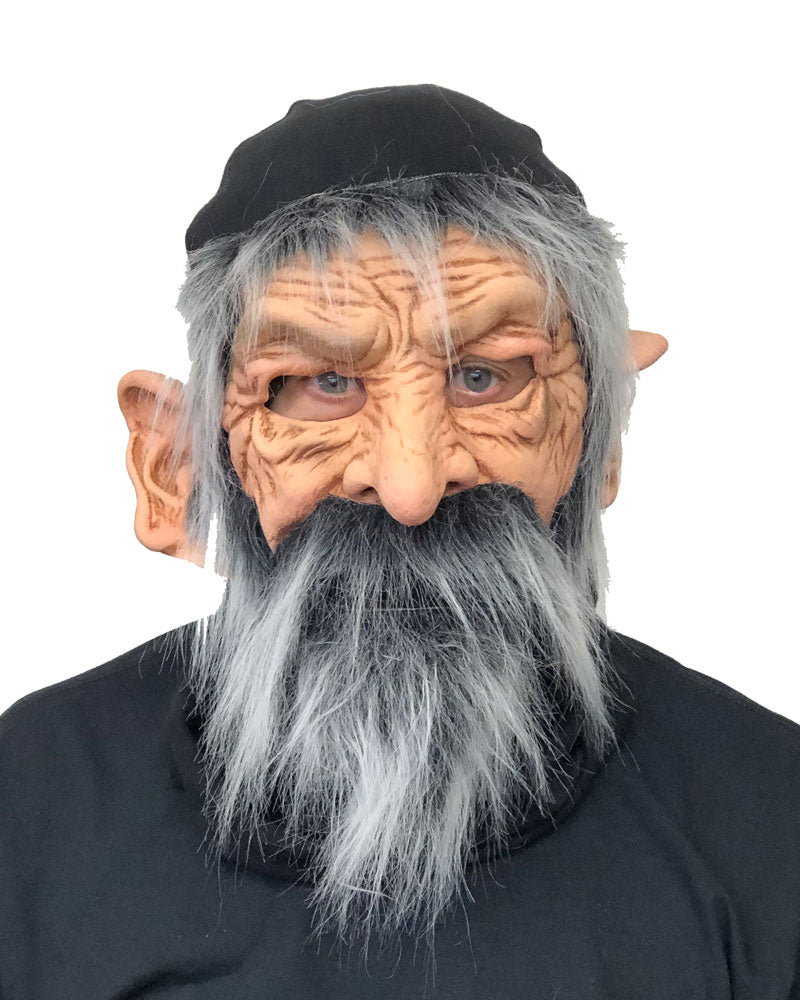 Bernie, Old Bearded Man Moving Mouth Head Sock Mask Character - Zagone ...