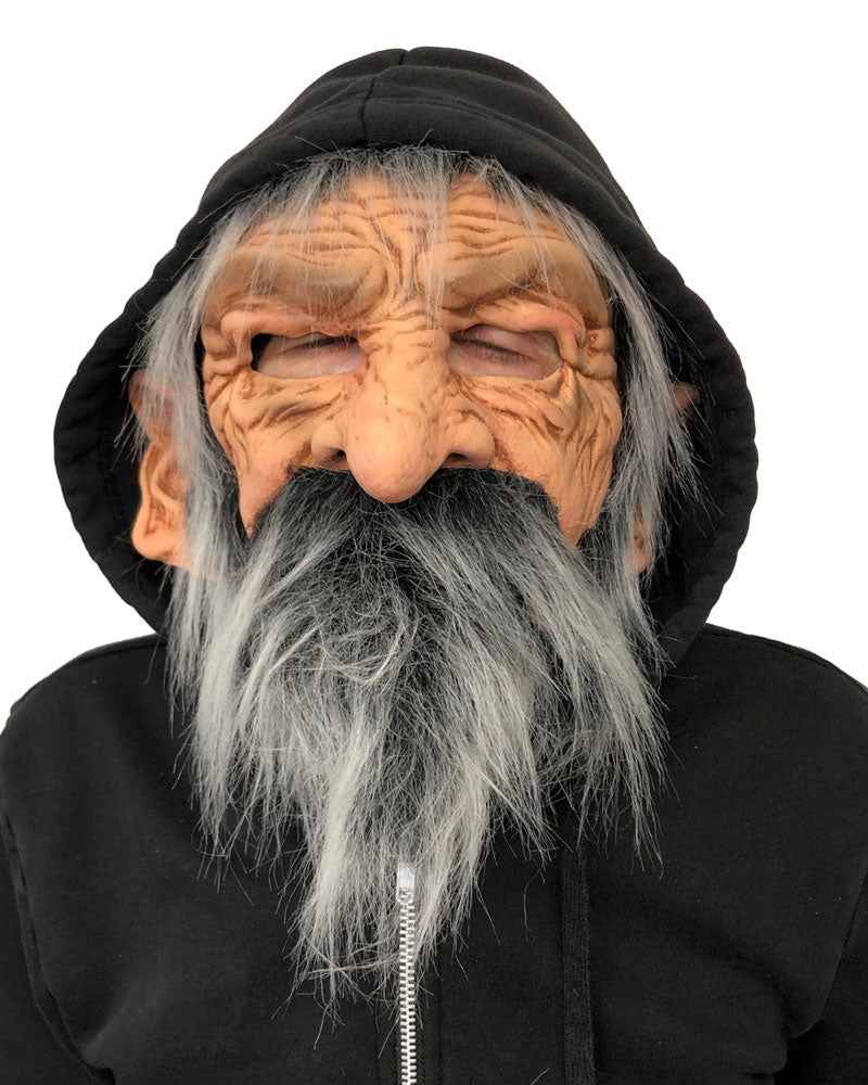 Bernie, Old Bearded Man Moving Mouth Head Sock Mask Character - Zagone ...