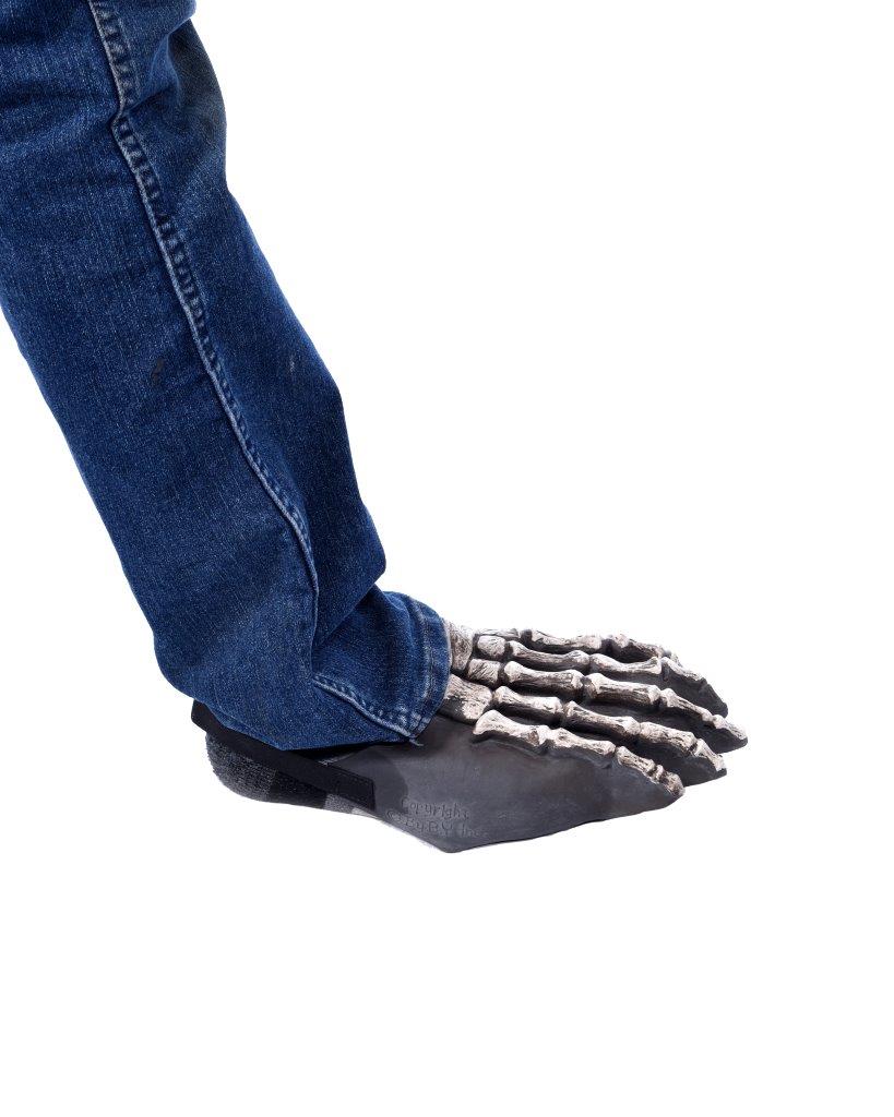 Skeleton Feet, Costume Skull Grim Bones Slip on Feet - Zagone Studios, LLC