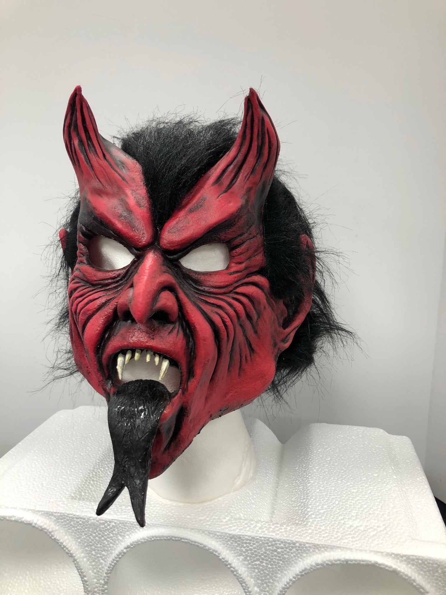 The Devil Face Mask with tongue, a Be Something Studios Classic with T ...