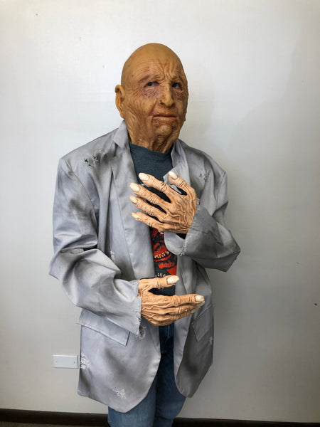 DOA Costume kit includes DOA Mask, Tattered Zombie Jacket and Monster ...