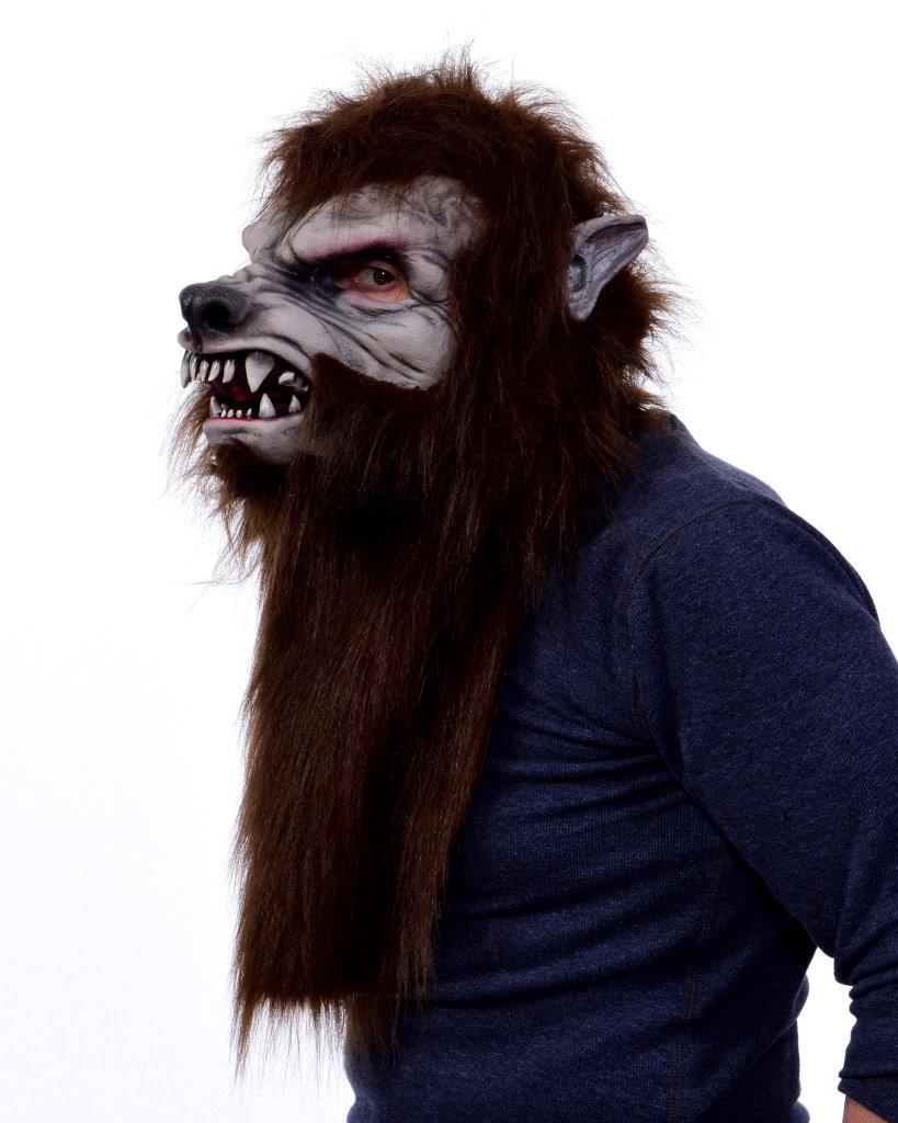 Howler, Great Wolf (Brown) with Collar - Zagone Studios, LLC