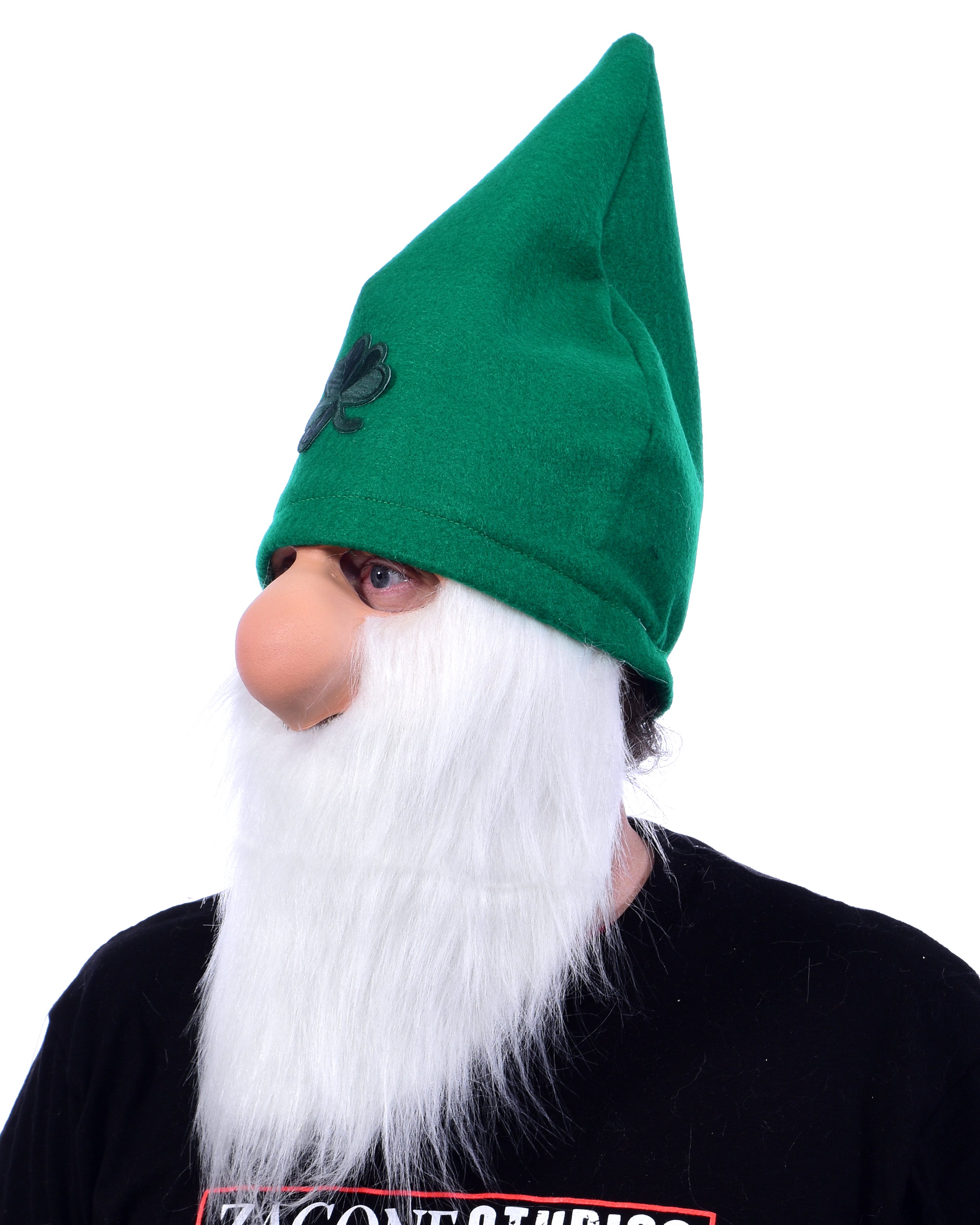 Shamrock the happy Irish Gnome Mask - Zagone Studios, LLC